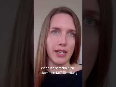 Kaiserschnitt nach Einleitung