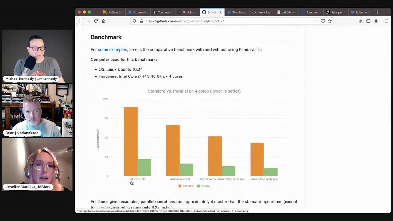 HTMX: Dynamic and live HTML without JavaScript - Python Bytes Live Stream Episode 219