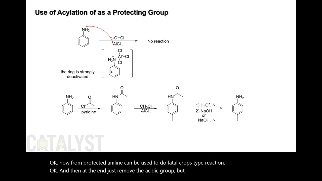 CHM2211 Chapter22.10 - Acylation of Amines, Protecting Group