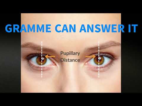 WHAT IS THE PUPILLARY DISTANCE?