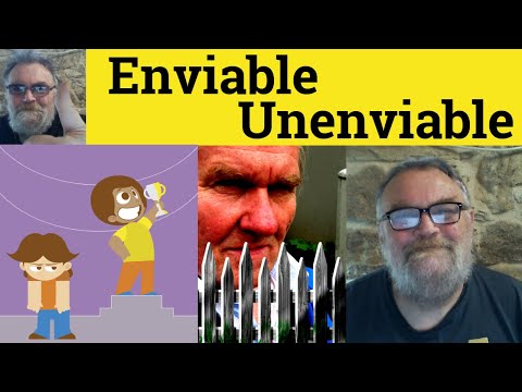 😎Enviable Meaning - Unenviable Defined - Enviable Examples Unenviable Definition Enviable Unenviable