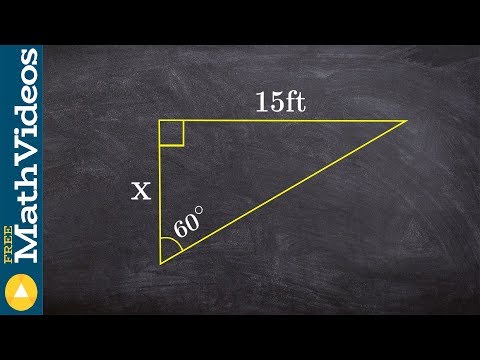 How to find the missing side of a right triangle without a calculator