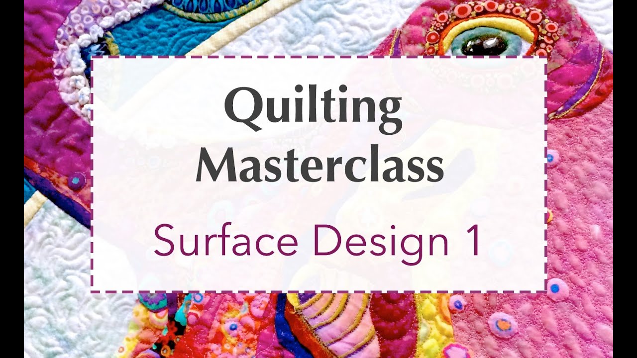 Show 3612: Using Surface Applications | Surface Design Masterclass 1