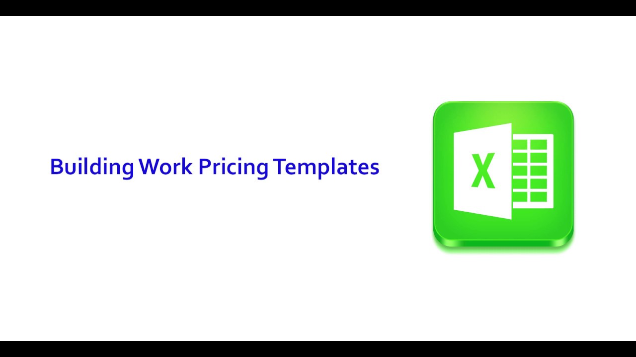 Builders Brickwork & blockwork estimating template