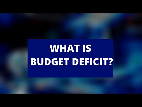 What is Budget Deficit (Macroeconomics) ? || Economy watch