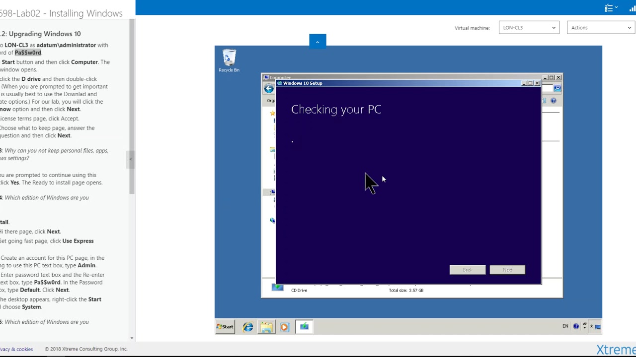 MOAC70 698 Lab02   Installing Windows Section 2