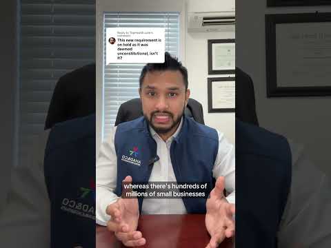 Prevent a $591 per day fine and up to 2 years jailtimeby filing the BOI