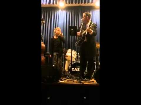 Johnny Cash - Get Rhythm - Live performance with Paul Anthony CASH tribute band - Haley Van Maele