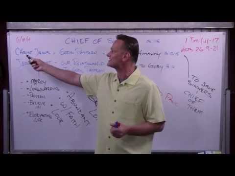 Apostle Paul - Chief of Sinners
