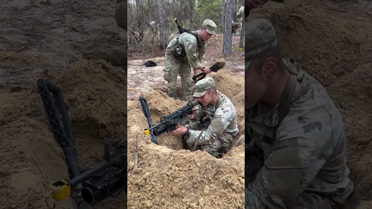 Seated fighting positions