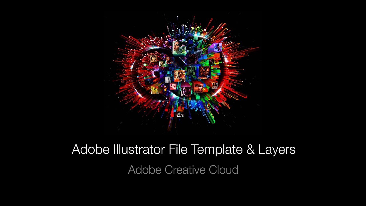 Adobe Illustrator File Template & Layers