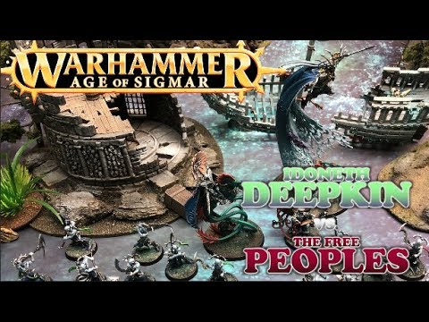Battle Report – Warhammer: Age of Sigmar – NEW Idoneth Deepkin vs. Free ...