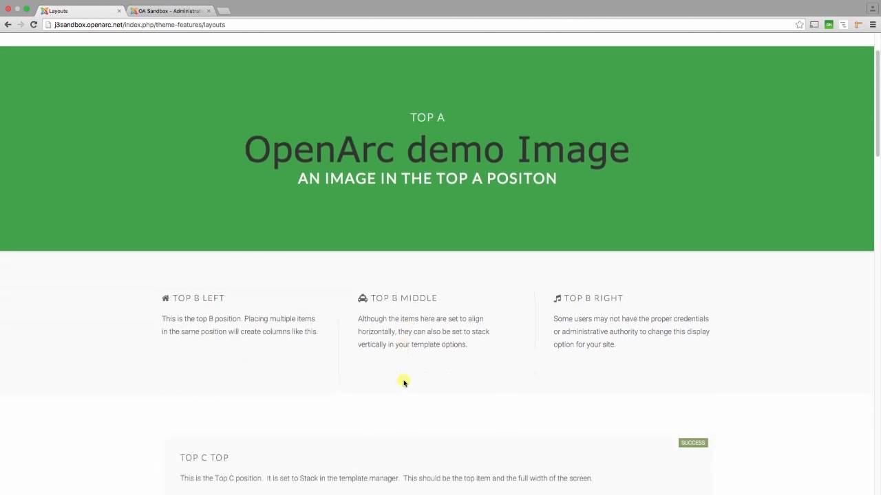 Joomla Module Manager Module Positions