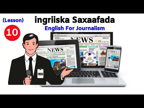 Baro English ka | English For Journalism Part 10