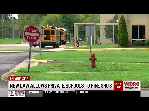 New law allows private schools to hire SROs