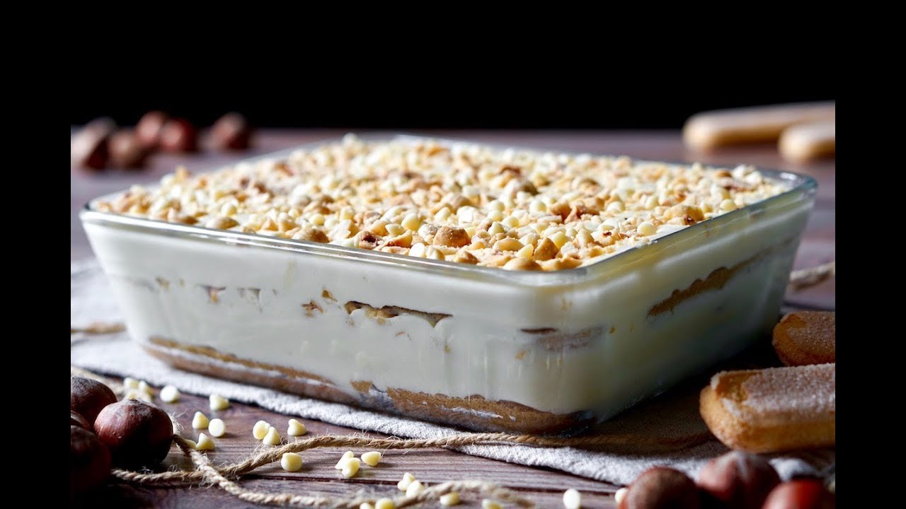 White Chocolate Hazelnut Tiramisù