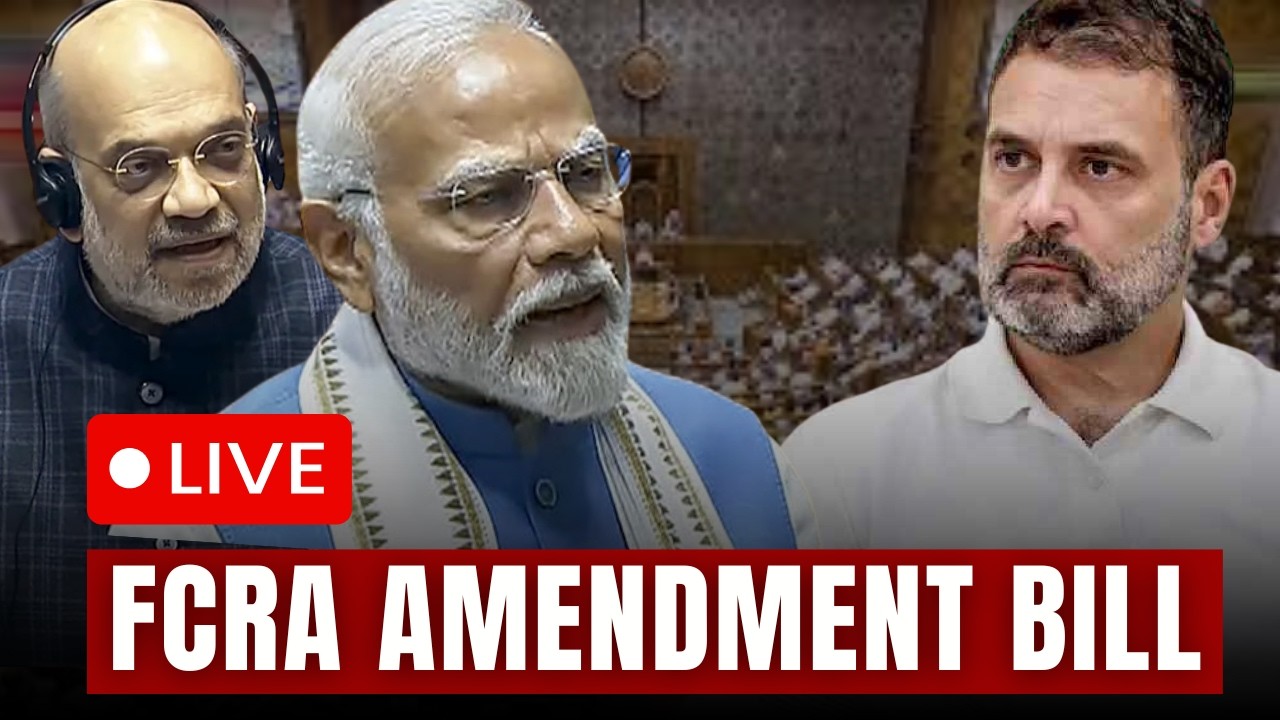 Lok Sabha LIVE: Parliament Budget Session | FCRA Amendment Bill | NDA Vs Opposition