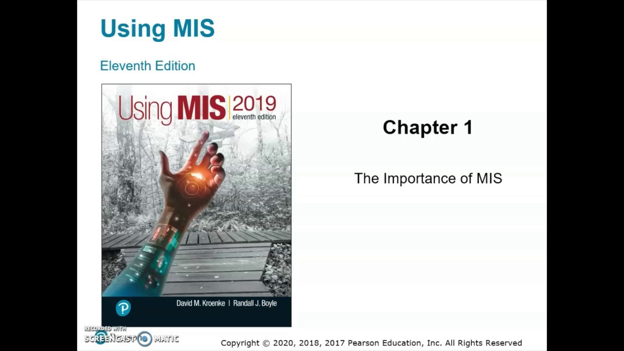 MIS 102 Week 1 Chapter 1
