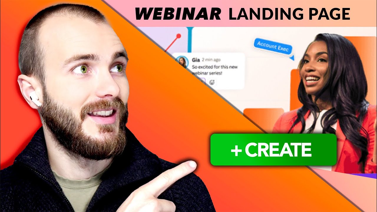How to create a webinar landing page [GUIDE]