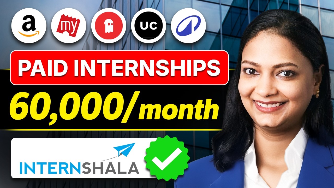 How to Get a PAID Internship on Internshala with ZERO Experience (2026 Guide)|₹60k Stipend