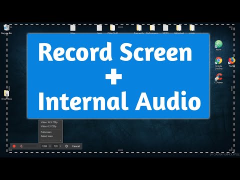 How to Record PC Screen with Internal Audio for Free