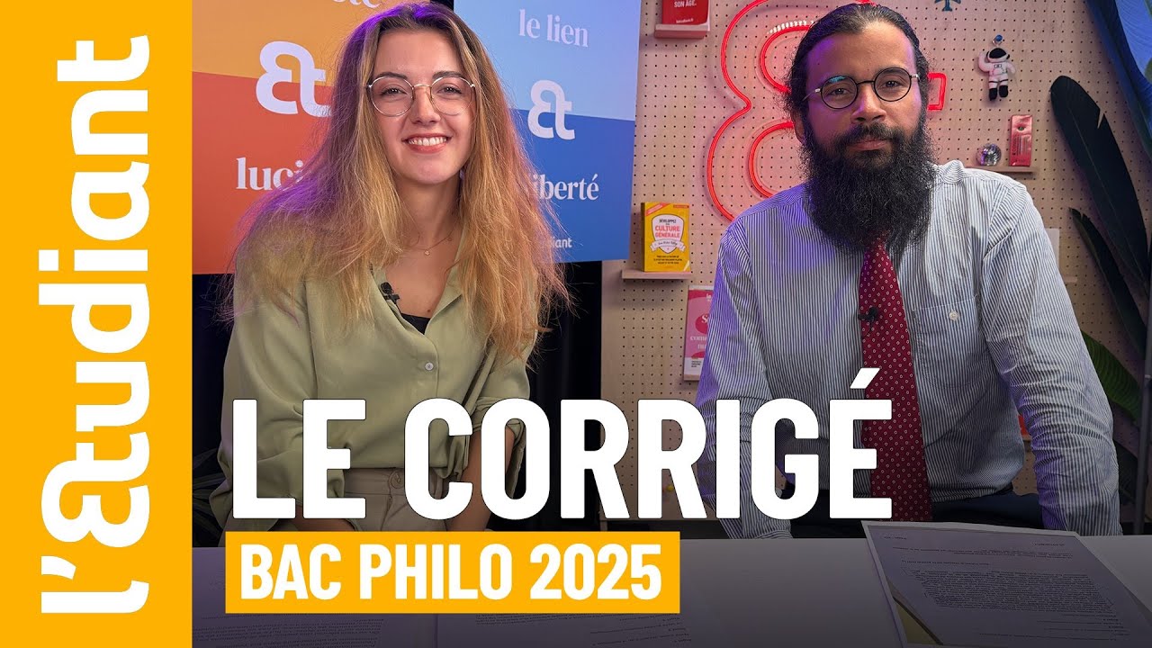 Bac 2025 : le corrigé de l'épreuve de philo (général)