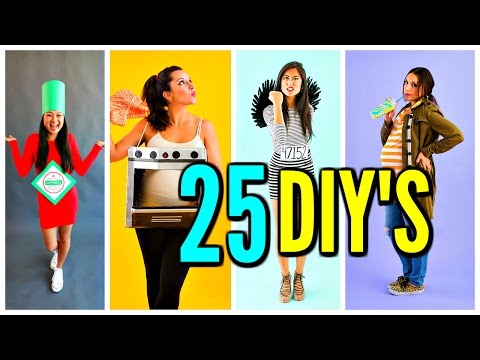 25 DIY Halloween Costume Ideas! Funny Costumes