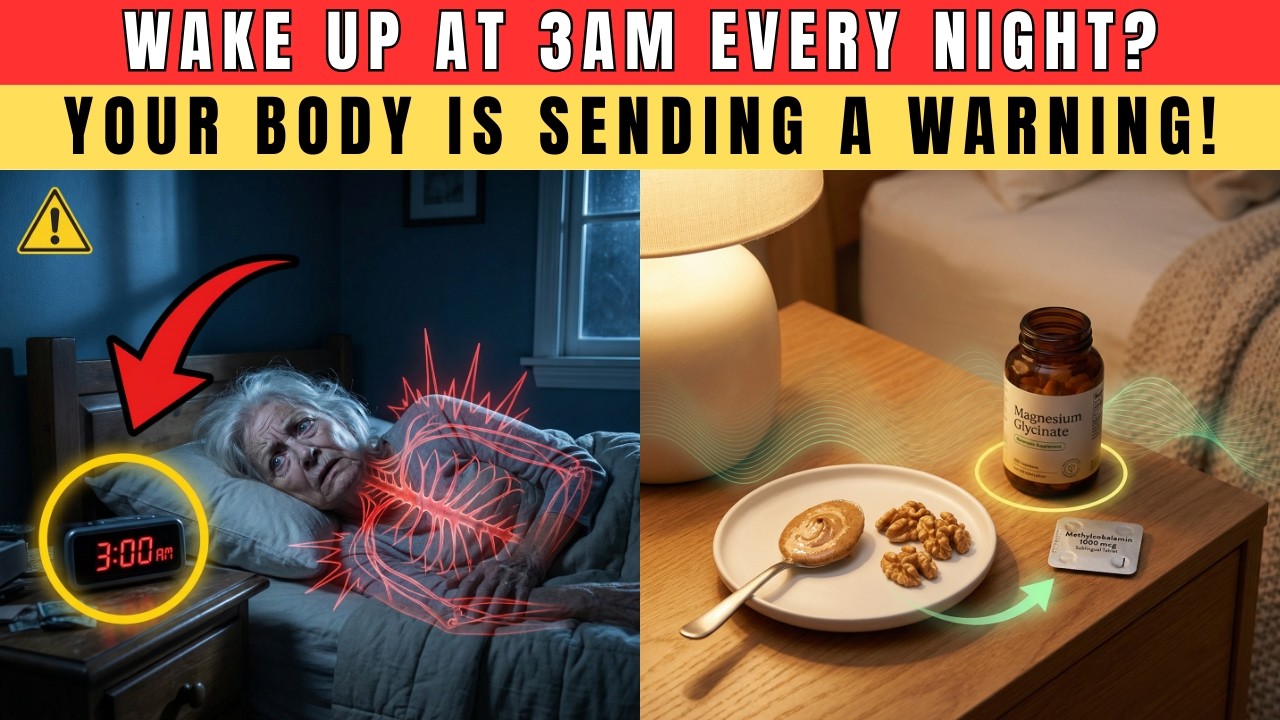 Over 60 and Waking Up at 3AM Every Night? It's Not Insomnia — Here's the Real Cause