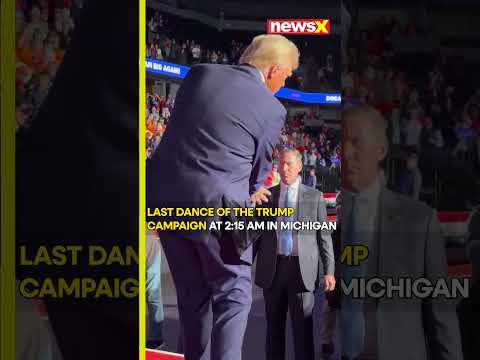 #uselections2024 | Trump's Last Campaign Push at 2:15 AM in Michigan | NewsX