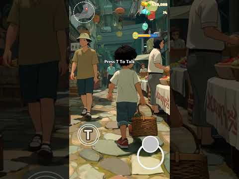 A Ghibli-style mobile game that looks THIS good?! 😱🎮#ai #funny #GhibliAI #shorts