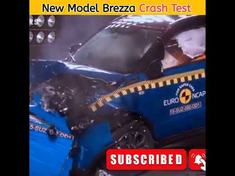 New Model Brezza เคเคพ Crash Test #shortvideo #trending #trendingshorts