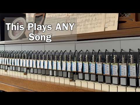 Make your own player piano – Matt's Homepage