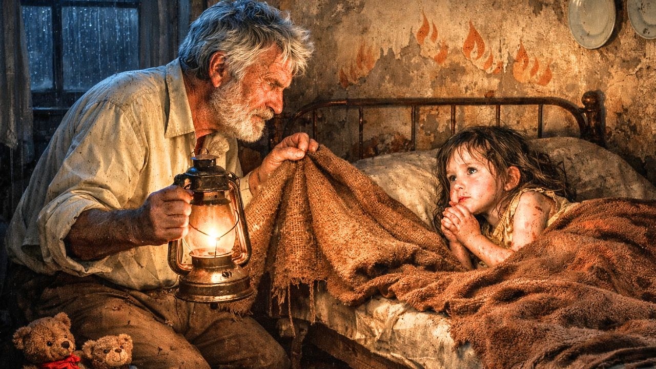 The Millionaire Officer Finds Little Girl Abandoned In A House — And When He Says His Last Words...