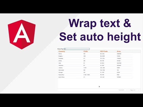 Wrap text and set auto height of fields in Angular AG grid