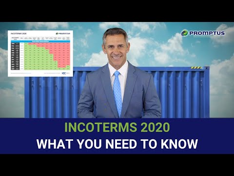 Incoterms 2020 - What You Need to Know