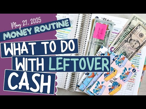 Money Routine | Budget Categories & Leftover Cash