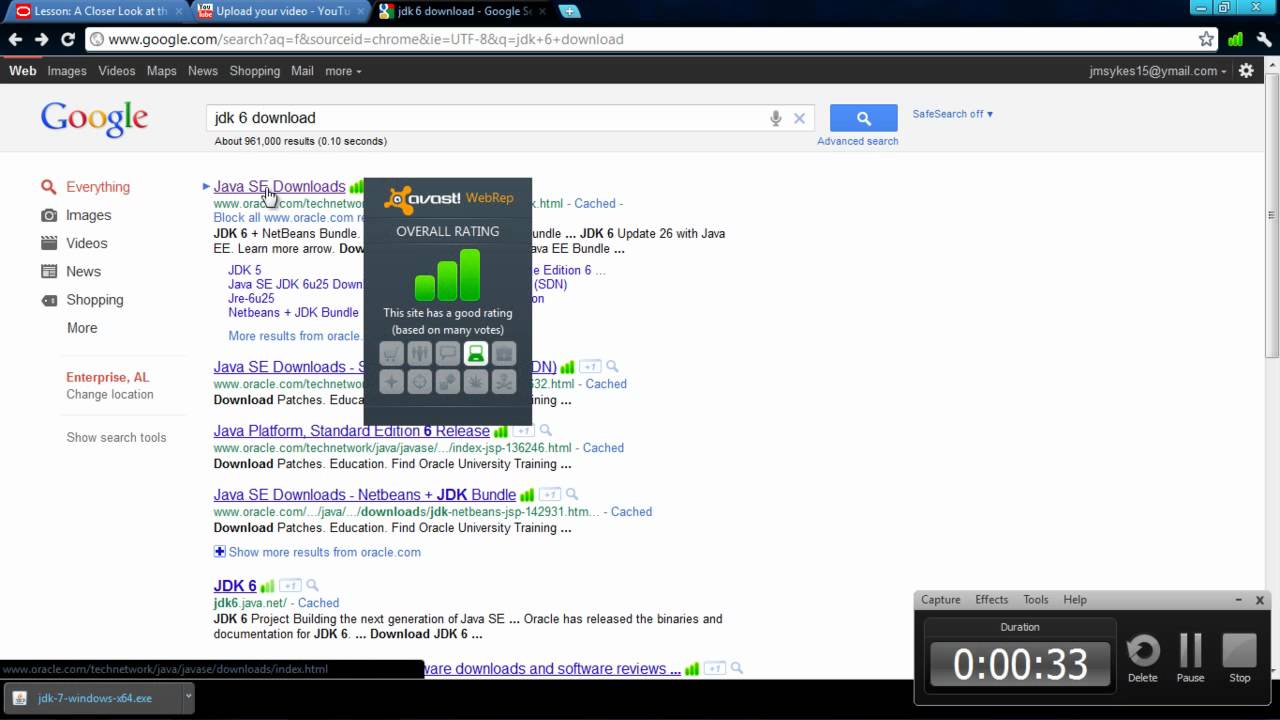 Tutorial 3: Jdk 7 install