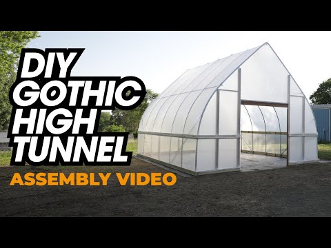 DIY Gothic High Tunnel Kit Build | Bootstrap Farmer