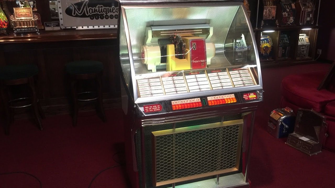 1956 Seeburg J 100 Selection Juke Box
