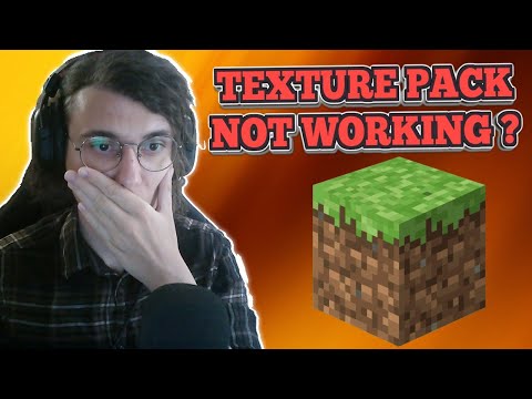 How To Fix Texture Pack Not Working In Minecraft (Resource Pack)
