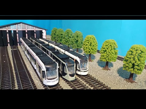 STL file Odense Stadler Variobahn Tram in H0 🚋 ・Template to download ...