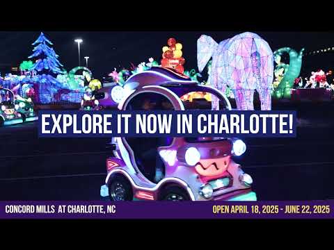 Tianyu Lights Festival Charlotte 2025 | We're Open!