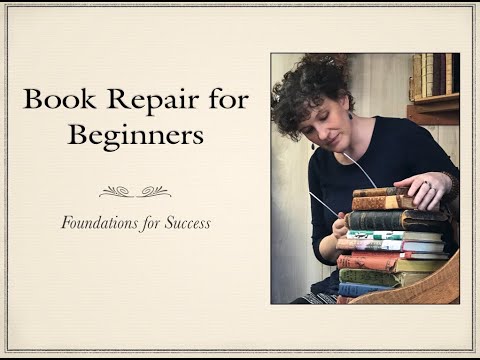 Book Repair for Beginners | At the BookShelf