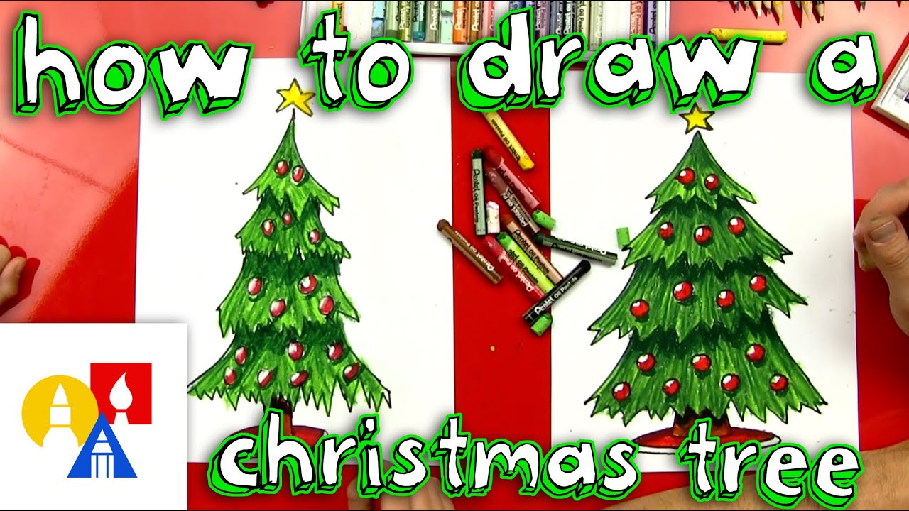 How To Draw A Christmas Tree