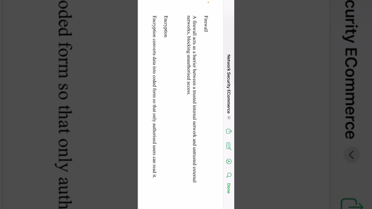 Network Security ECommerce