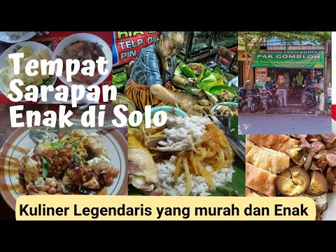 Rekomendasi kuliner legendaris buat Sarapan di Solo, harga murah dan rasanya enak