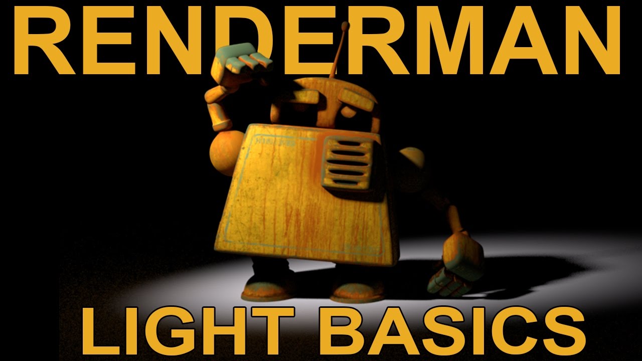 Renderman 21 Light Basics Tutorial
