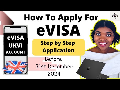 How to apply for UK eVisa : a step by step guide. Do this before 31st December 2024