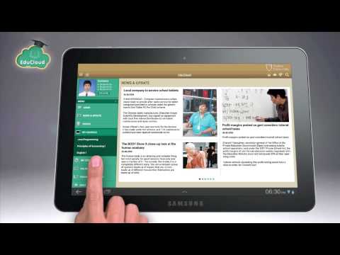Moodle Educloud for MOOC's: Native 7" and 10.1" Android Tablets, iPad and iPad mini