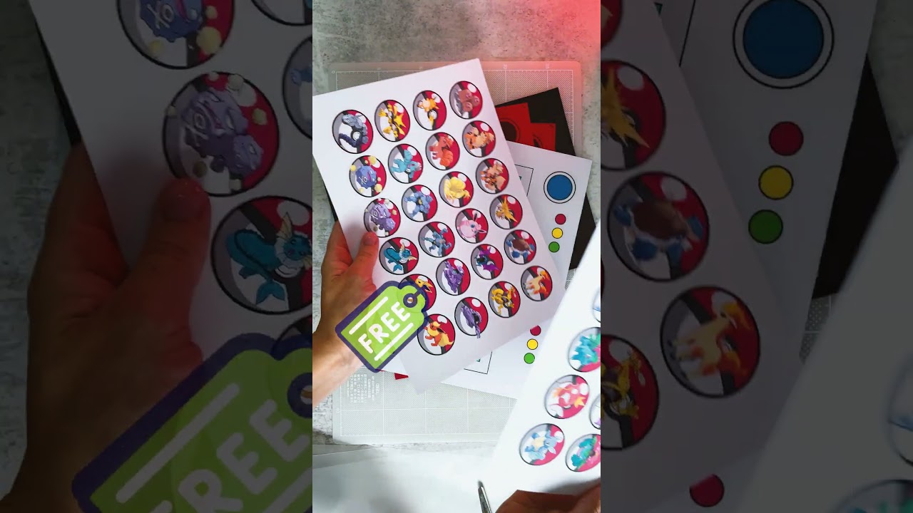 Magnetic DIY Pokédex for Pokémon | Free Printables